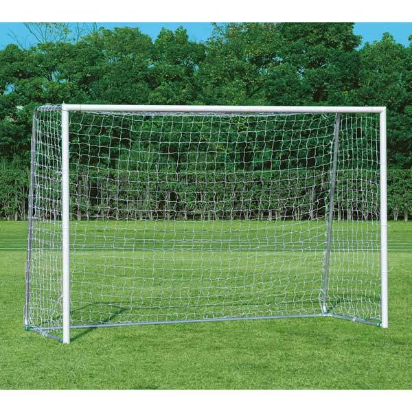 オールアルミ６０ｍｍ丸パイプフットサルゴール[商品詳細]●サイズ：前部２×３ｍ（６０ｍｍ丸パイプ）、上部奥行８５ｃｍ（３５ｍｍ）、下部奥行１３２ｃｍ（３５ｍｍ）●重量：３８ｋｇ / 組●フットサル用●素材：アルミ製、前部粉体塗装●２台１組●...