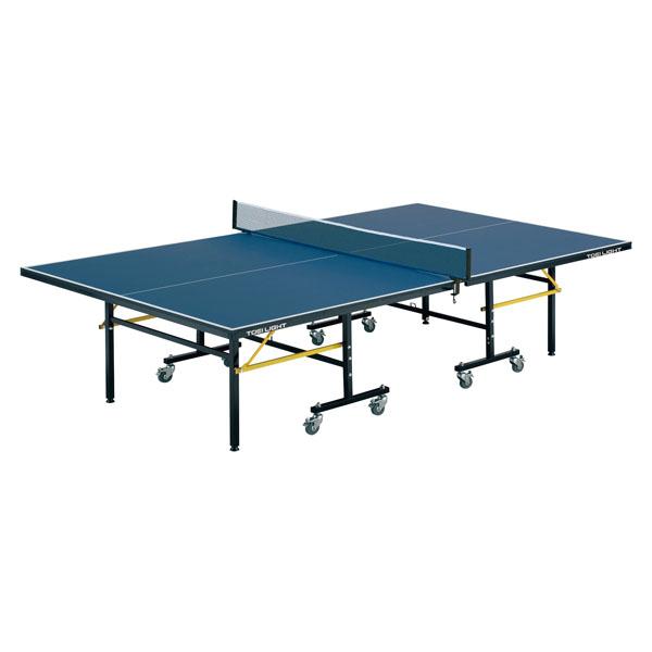 卓球台は公式規格サイズ／長さ２７４×幅１５２．５×７６ｃｍです。[商品詳細]●サイズ：長さ２７４×幅１５２．５×高さ７６ｃｍ●重さ：９２ｋｇ●材質：天板／ＭＤＦボード１８ｍｍ、３０ｍｍ枠付、脚部／スチール３０ｍｍ角●セパレート内折式、キャス...