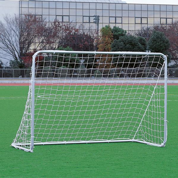 ジョイント式でワンタッチ組立・分解の簡単設置。直径４０ｍｍ（厚さ２ｍｍ）のオールアルミ折りたたみ式ミニサッカーゴール[商品詳細]●サイズ：幅２４０×高さ１６０（１２０）×奥行１２０（１６０）（ ）内反転サイズ●重量：７ｋｇ●素材：オールアル...