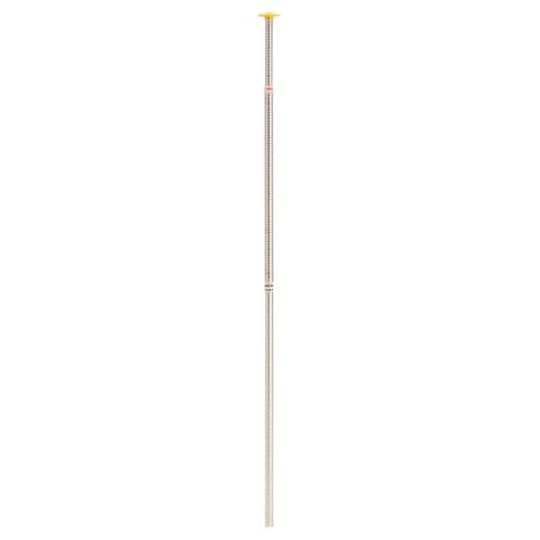 スポーツ公式競技における寸法が円形に表示され、ポールの高さは任意に固定できるため、どの方向からも印に合わせるだけで簡単に測定できます。[商品詳細]●サイズ：外尺３０（内尺２６）×測定範囲９０ｃｍ〜３ｍ９０ｃｍ●重さ：１ｋｇ●主材：アルミ（ア...