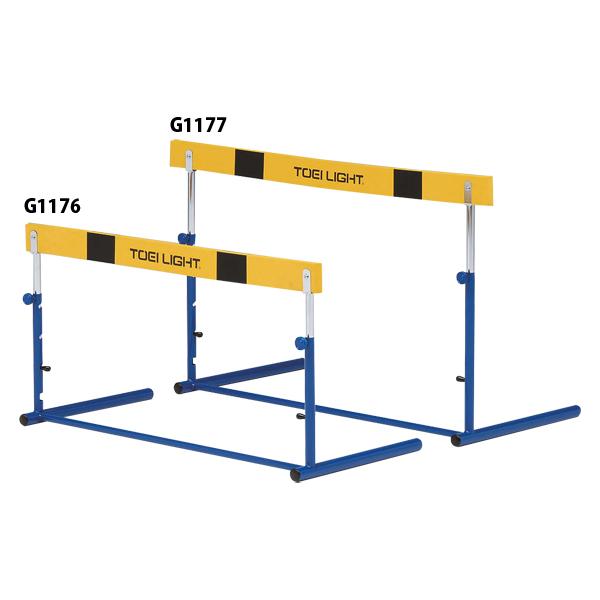 中学校向５段高さ調節。あたっても痛くない。恐怖心を和らげるＥＶＡ素材のバーでハードルの練習も楽しくなります。クラッチ部は、握りやすく、破損しにくい非塩ビ高強度樹脂、安全性と耐久性を追及。[商品詳細]●サイズ：バー幅１１０ｃｍ、高さ６０・６８...