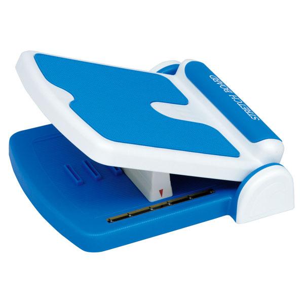 ストレッチ用ボードのベーシックモデル。毎日乗って柔軟な体作りを。[商品詳細]●サイズ：幅３４×奥行３８×高さ１０〜２５ｃｍ●素材：（主材）ＡＢＳ樹脂●重量：２．４ｋｇ／体重制限：８０ｋｇ●角度６段階調整式（１５、１８、２０、２４、３０、３９...