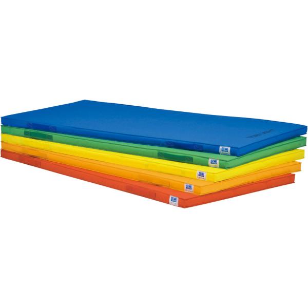 異なる３つの素材を積層することで今までにないクッション性を実現。軽量で取扱いが楽にできるため、幅広い方におすすめのマットです。[商品詳細]●サイズ：９０×１８０×５ｃｍ●重さ：５．３ｋｇ●持ち手は安全に配慮した側面ベルト式●芯材：ミラスポン...