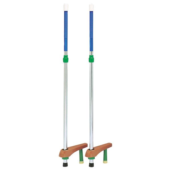 ◆運動バランス能力向上と共に足腰の鍛錬、耐久力などの向上に最適。足台は高さ調節自在。◆適正年齢４歳以上◆体重制限８０ｋｇ◆補助足つき[商品詳細]●適用身長：１４０ｃｍ以下●サイズ：２段階調節１２５ｃｍ・１５０ｃｍ●重さ：２．５ｋｇ / １組...