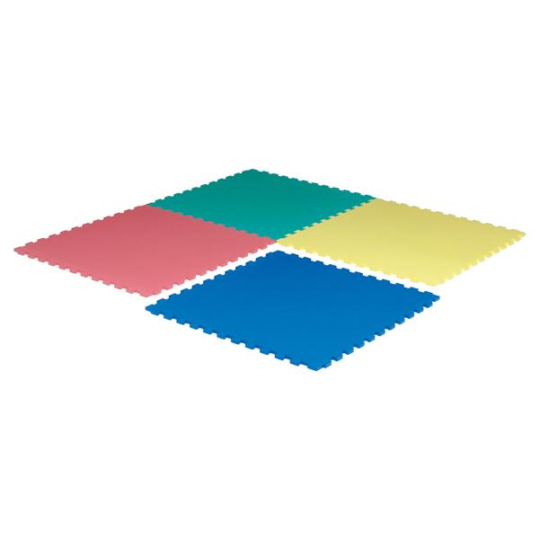 防炎のため福祉・医療等各施設やキッズルームに最適、さらに抗菌剤入りＥＶＡ発泡樹脂を採用することでより衛生的に安心してご使用いただけます。[商品詳細]●４枚１組カラー（青、緑、赤、黄）●サイズ：９２×９２×１．５ｃｍ（枚）●重さ：約５．２ｋｇ...