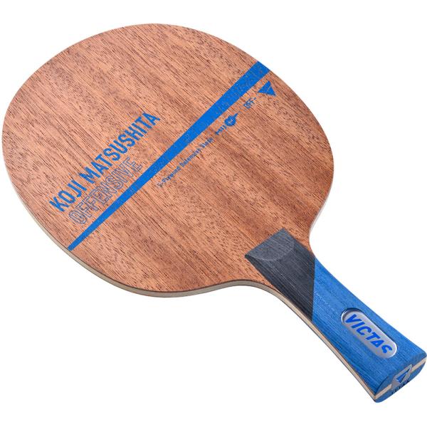 表面にやや硬めのマホガニ材を使用し、攻撃時のボールの威力を保証。カット時は中芯にボールの威力を制御する木材を使うことで安定性を向上。打てば威力があり、守れば抜群の安定という二刀流のカットギア。[商品詳細]●素材：木材５枚●サイズ：ブレード／...