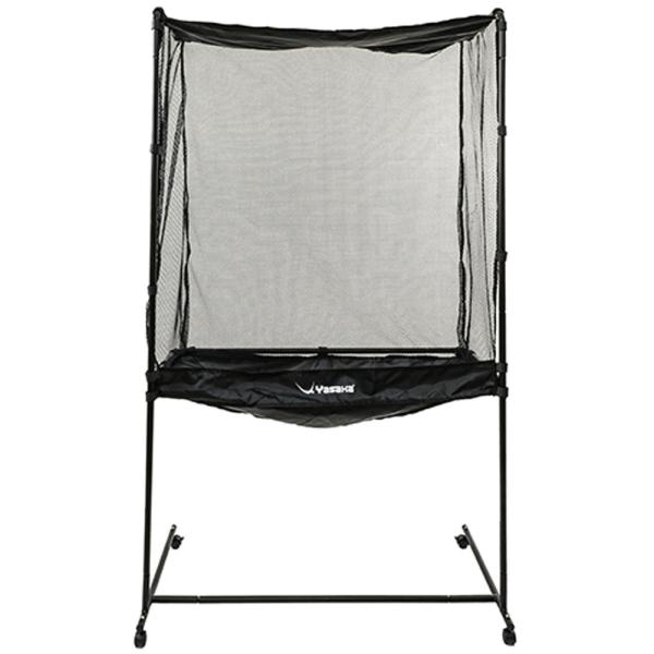 コンパクトで使いやすい防球ネットです。[商品詳細]●カラー：ブラック●重さ：６ｋｇ●サイズ：Ｗ９８×Ｄ５０×Ｈ１７０ｃｍ●原産国：中国[納期について]出荷までに３〜５営業日（土・日・祝日を除く）頂戴しております。