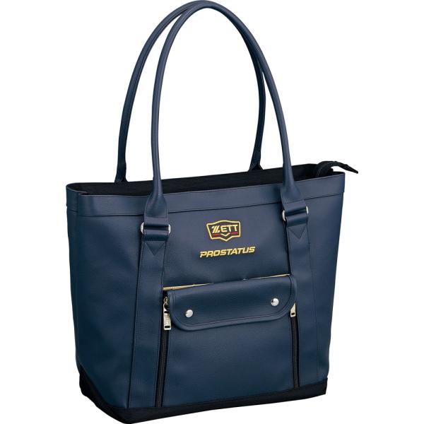 選手のバッグとコーディネイトできる指導やや保護者向けのトートバッグ。[商品詳細]●素材：（１９００・３０００）合成皮革（ＰＶＣ）、１６８０Ｄナイロン、（１９１９）ポリエステル●仕様：フロントポケットファスナー開閉式（縦１２×横２０ｃｍ）、本...