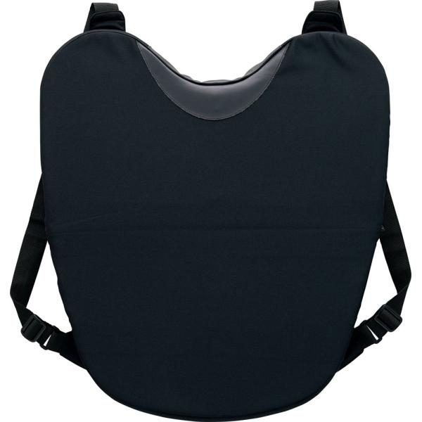 軟式の少年野球から草野球、また硬式の少年層から中学生、高校生の試合で主審が使用するプロテクター。インサイドプロテクターとは違いアウトサイドで幅広く体を保護できるため安全性が高い。[商品詳細]●素材：ポリエチレン、エサホーム成型芯●サイズ：縦...