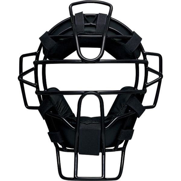 硬式野球用のアンパイアマスクです。ＳＧ基準対応品。[商品詳細]●素材：クロームモリブデン中空鋼●重量：約６３５ｇ●生産国：日本製●固定スロートガード付き[納期について]出荷までに２〜５営業日（土・日・祝日を除く）頂戴しております。