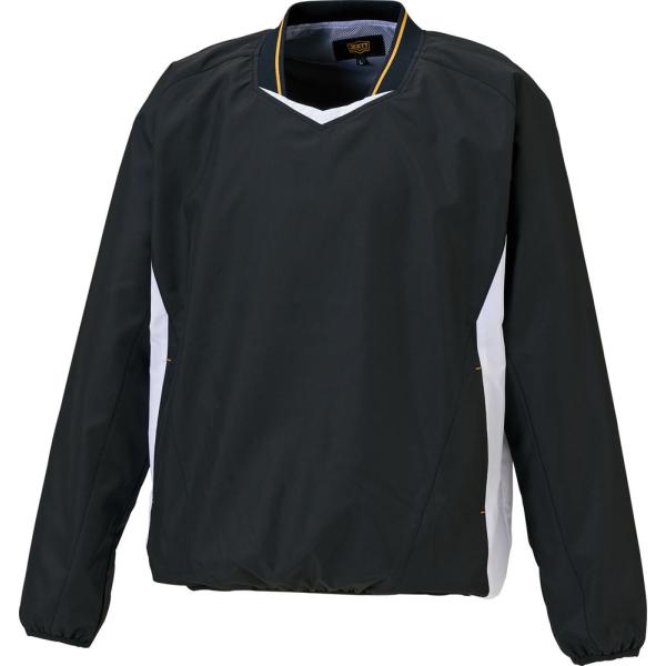 シンプルでマークが映えるデザインに、機能を兼ね備えたＶネックジャンパー。水をはじき、蒸れにくい素材を使用。洗濯してもはっ水性が落ちにくい耐久性能。[商品詳細]●素材：表地／ポリエステル１００％、裏地／ポリエステル１００％（メッシュ）●機能：...