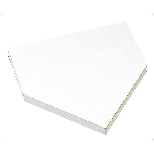 ゴム製の一般用ホームベースです。付属の専用釘を使用して、グラウンドに固定してご使用ください。[商品詳細]●素材：ゴム製●サイズ：厚さ４０ｍｍ●ナット埋め込み式●付属品：専用釘付き●生産国：日本製[納期について]出荷までに３〜５営業日（土・日...