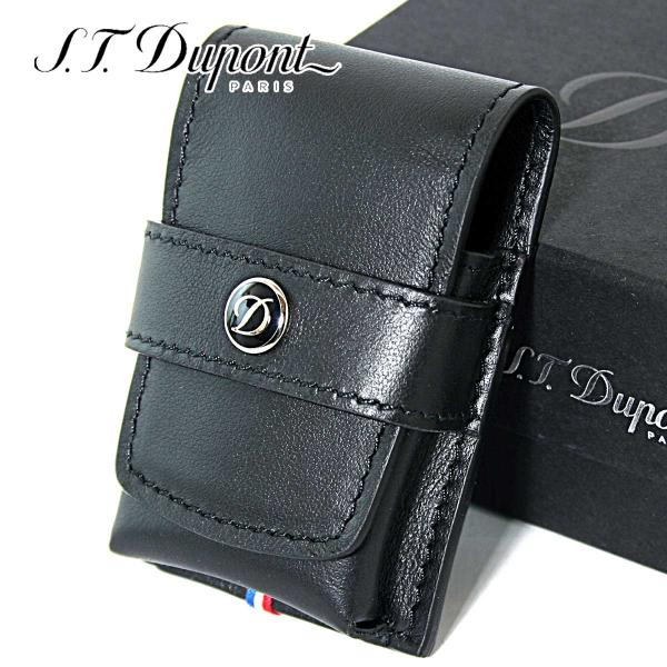 牛革製のライターケース。Made in Franceの押印、艶やかな革、赤、白、青のアクセント、中央のDマークが存在感を主張します。※デフィとEスリムには、使用出来ません。素材：牛革製サイズ：70*45*15mmお手入れの際には牛革にあった...