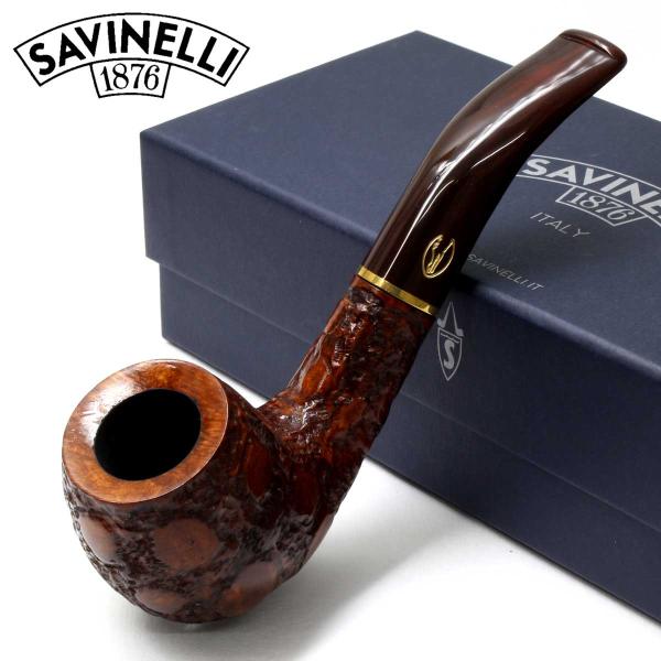 最良質のブライヤーの故郷イタリア。その誇りにかけて生まれたサビネリ。他の国が真似のできない、デザインの国イタリアの薫り。100年を超える歴史が育てたセンスがどのモデルにも息づいている。一見、伝統的なベントに見えるが、シャンクの側面から吸い口...