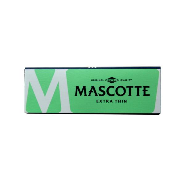 MASCOTTE マスコット は、オランダの老舗ブランド。マスコットの手巻きたばこ用品は洗練された美しいパッケージが魅力的。サイズ：レギュラー長さ x 幅：68 x 35.8 mm燃焼速度：スローバーニング紙の厚さ：12.0 g/m枚数：5...