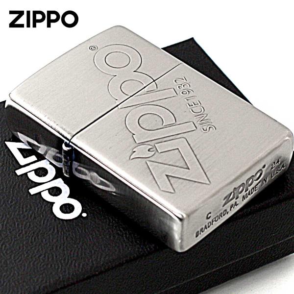 永遠の定番デザイン、ZIPPOのロゴマークがデザインされたZIPPOです。斜めに大きくZIPPOのロゴマークを配置、1932年をその下へ加工。誰が見てもひと目でZIPPOと分かります。シンプルなデザインは、普段使いにオススメ！6種類の色違い...