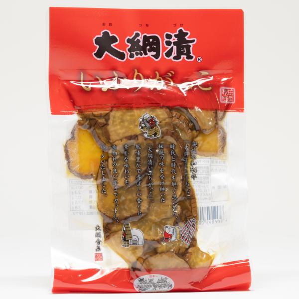 「いぶりがっこ」は、秋田県の内陸南部地方に伝わる、野菜を囲炉裏火の煙で燻製乾燥させてつくる漬物です。降雪の多い北国の知恵が生み出した風味豊かな保存食の、香ばしく深みのある香りと素朴な味わいをぜひご賞味下さい。大綱漬の「大綱」は重要無形文化財...