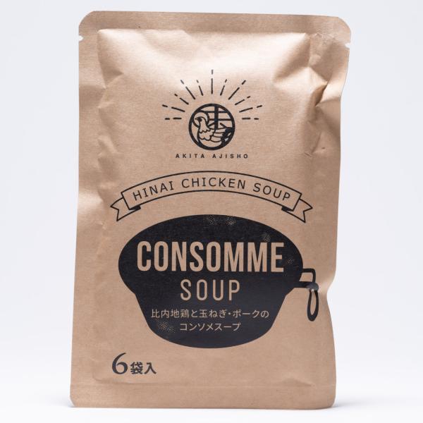 お湯を注げばすぐ飲める、美味しい液体スープの素。お料理の調味料にもお使い下さい。日本三大地鶏、秋田県の比内地鶏（ひないじどり）の鶏ガラスープをベースに、玉ねぎやポークなどの旨みを加えたコンソメスープの素です。液体なのでサッと溶けやすく、お湯...