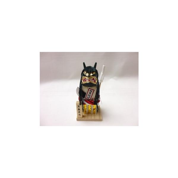 魔除けとして秋田県民に親しまれているなまはげ。 なまはげの置物です。