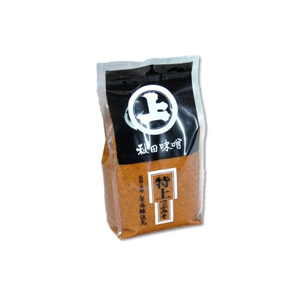 創業嘉永六年 味噌・醤油・漬物の老舗 安藤醸造は、秋田角館で味噌・醤油・漬物を無添加・天然醸造で作っています。安藤醸造の特上つぶみそは、旨味と甘みのバランスに優れ毎日の普段使いに最適の味噌です。◆品名　　：米みそ◆原材料名：米（秋田県産）、...