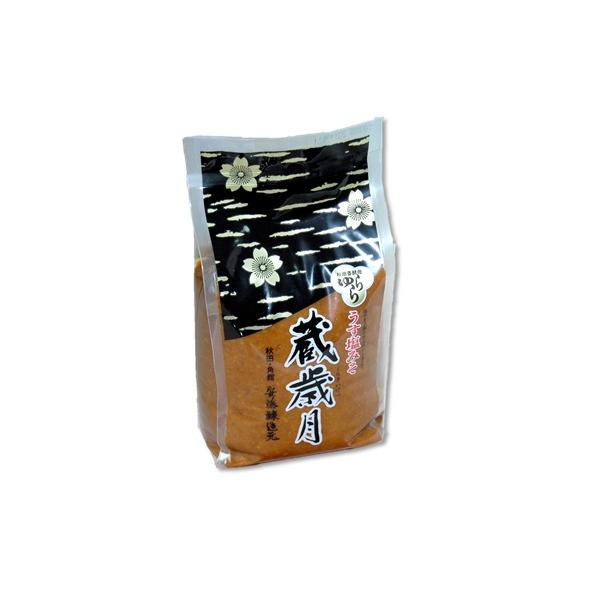 創業嘉永六年 味噌・醤油・漬物の老舗 安藤醸造は、秋田角館で味噌・醤油・漬物を無添加・天然醸造で作っています。安藤醸造元の蔵歳月味噌は、お味噌の味わいはそのままで、塩分濃度が二割低くなっています。塩分の取りすぎが気になりる方も安心してお使い...