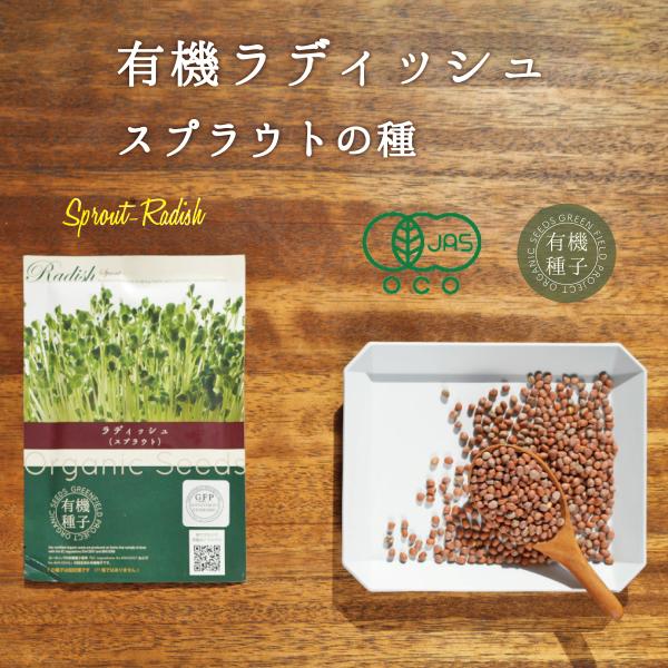 おうちで簡単に栽培できる有機種子。手軽にフレッシュな野菜が楽しめます。スプラウトとは？穀類・豆類・野菜の新芽のことをいいます。成長に必要な栄養素が詰まっています。