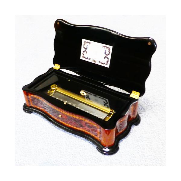 ☆ご結婚１０周年記念・１５周年記念・２０周年記念・銀婚式・金婚式・新築記念・退職記念としてお決めいただいています。☆心を癒す最高のオルゴールです。☆オルゴール療法（オルゴールセラピー）ミュージックボックスのムーブメントは、非常に精密なメカで...