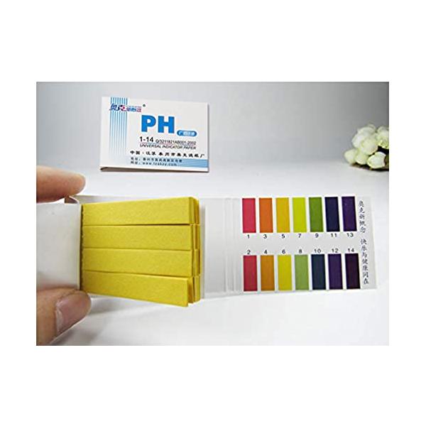 ●pH測定領域 1〜14●サイズ（約） 10×50mm，入数 80枚、スティックタイプ、使いに便利です。●PH有効範囲:0-14です。測定する溶液を試験紙します。半秒後に標準色見本帳と比べると、ph値を得ます。長時間浸すと正確なpHを測定す...