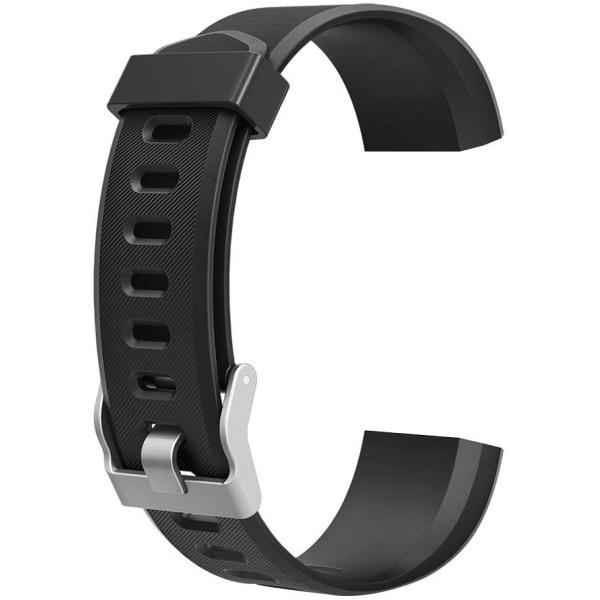 ID115Plus HR バンド 交換ベルト 柔らかい シリコン スマートウォッチ用 調整可能 スマートブレスレット 交換バンド