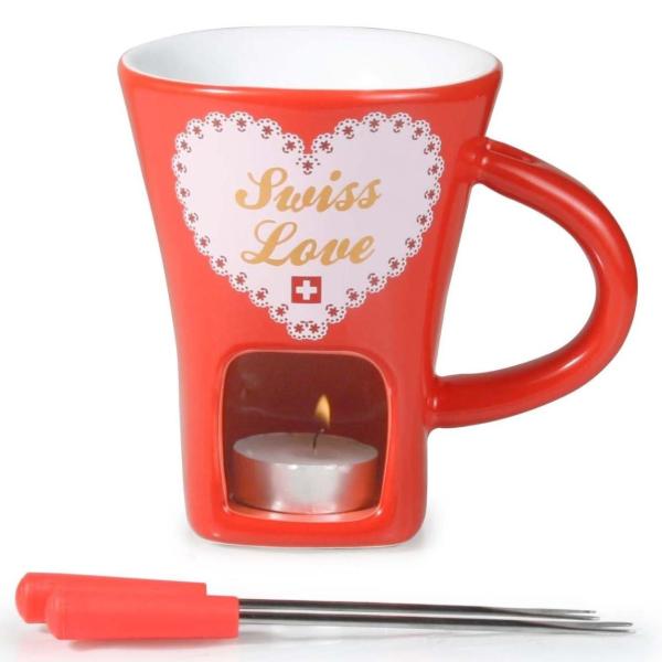 フォンデュとはフランス語のfondre（溶かす）を語源としています。 その名の通り、チーズをワインで溶かしたチーズフォンデュはお馴染みの１品。そしてデザートフォンデュといえば、お馴染みのチョコレートフォンデュ。サイズ ： 約１０×１４×１２...