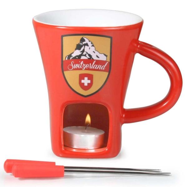 フォンデュとはフランス語のfondre（溶かす）を語源としています。 その名の通り、チーズをワインで溶かしたチーズフォンデュはお馴染みの１品。そしてデザートフォンデュといえば、お馴染みのチョコレートフォンデュ。サイズ ： 約１０×１４×１２...