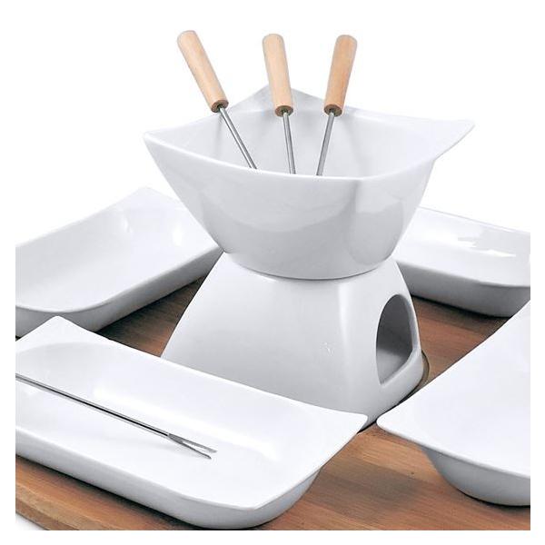 フォンデュとはフランス語のfondre（溶かす）を語源としています。 その名の通り、チーズをワインで溶かしたチーズフォンデュはお馴染みの１品。そしてデザートフォンデュといえば、お馴染みのチョコレートフォンデュ。サイズ ： 約３６×３６×１２...