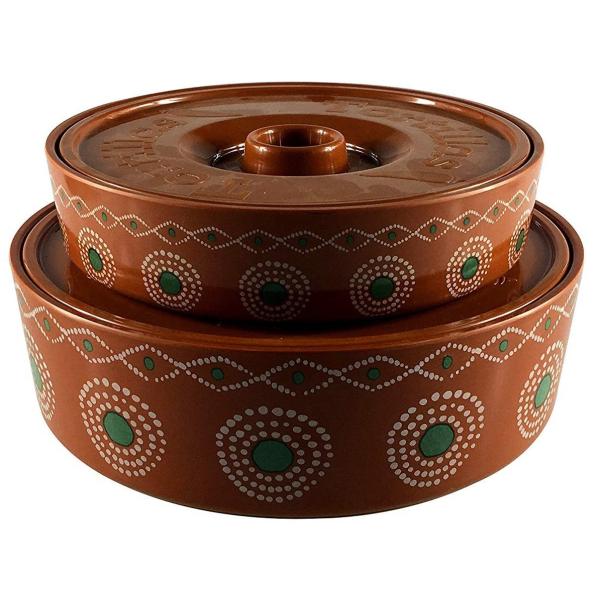 サイズ小： 約直径18cm×4.4cm ：約690g大： 約直径21cm×7cm ：約1.8kg食洗器可FDA Safe注意多少の細かい数ミリの傷がございますが、どの商品にもついています。　あらかじめご了承ください。【納期について】商品（並...