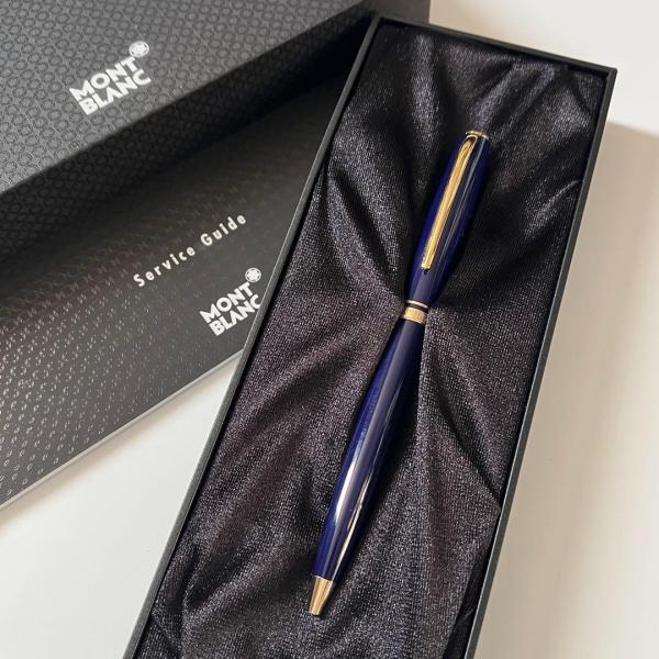 ■商品情報【管理番号】554【ブランド】MONTBLANC/モンブラン【アイテム】ボールペン【対象】メンズ【表記カラー】ネイビー【カラー】ネイビー【サイズ】全長：約13cｍ【付属品】箱【商品説明】○アイテムMONTBLANC　モンブラン　G...