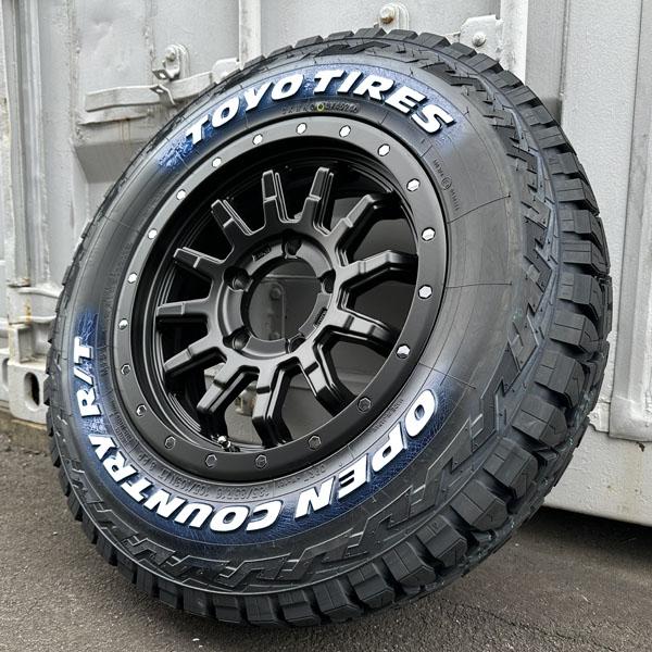 【発売日：2024年08月30日】説明文内に記載している納期情報に関するお問合せを必ずご確認ください。新品タイヤホイール4本セット！！ホイール名：ロックフォース　カラー　：マットブラック メッキビス　サイズ　：16×5.5J+20　PCD　...