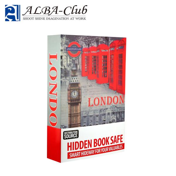 隠し金庫 本型 『シークレットセーフ Hidden Book Safe』 セーフティボックス (OA-674) 小型 家庭用 防犯1010004568oa6740