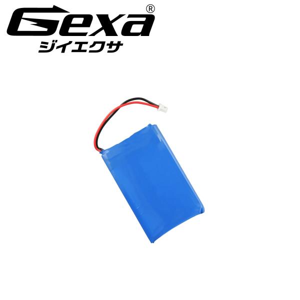 ジイエクサ Gexa リチウムポリマー電池 3.7V 500mAh コネクタ付 ICチップ 保護回路内蔵 PSE認証済 GA-012 (ゆうパケット対応)○日本企業が品質管理！信頼性の高いリチウムポリマー充電池！○安心と安全のPSEマーク付...