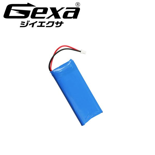 ジイエクサ Gexa リチウムポリマー電池 3.7V 730mAh コネクタ付 ICチップ 保護回路内蔵 PSE認証済 GA-013 (ゆうパケット対応)○日本企業が品質管理！信頼性の高いリチウムポリマー充電池！○安心と安全のPSEマーク付...