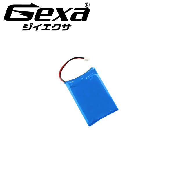 ジイエクサ Gexa リチウムポリマー電池 3.7V 450mAh コネクタ付 ICチップ 保護回路内蔵 PSE認証済 GA-033○日本企業が品質管理！信頼性の高いリチウムポリマー充電池！○安心と安全のPSEマーク付！電気用品安全法の技術...