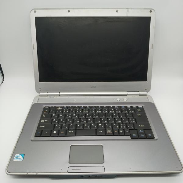 メーカー：NECシリーズ：VY22MA-9種類：ノートパソコン電源状態：通電不可CPU：不明メモリ：なしストレージ：HDDなしOS：なし付属品：なし（本体のみ）状態ランク：Eランク（ジャンク品）