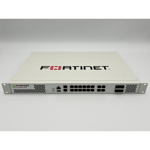 メーカー：Fortinet型番：FortiGate-200E（FG-200E）機器種別：ファイアウォール用途：企業ネットワークセキュリティライセンス：ライセンス切れ同時ユーザー数：無制限PPPoE：対応ファイアウォールスループット：最大20...