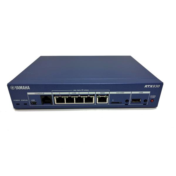 メーカー：YAMAHA（ヤマハ）型番：RTX830JANコード：4957812618335CPU／メモリ：256MB RAM／32MB Flash ROMLANポート：4ポート（10/100/1000Mbps対応）WANポート：1ポート（1...