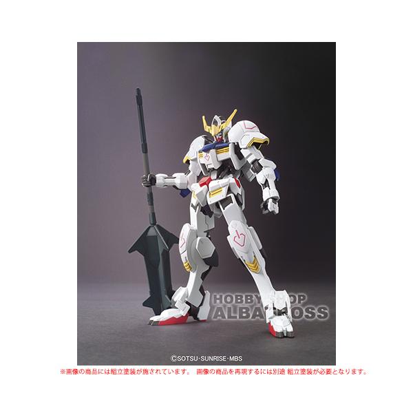 "機動戦士ガンダム 鉄血のオルフェンズ"より、主役機ガンダムバルバトスがHGに登場！コンパチ仕様にて劇中に登場する第1形態、第4形態の2形態が再現可能！第1形態の左腕を差し替え式にて再現！パーツ分割とシール表現により、設定色も忠実に再現！一...