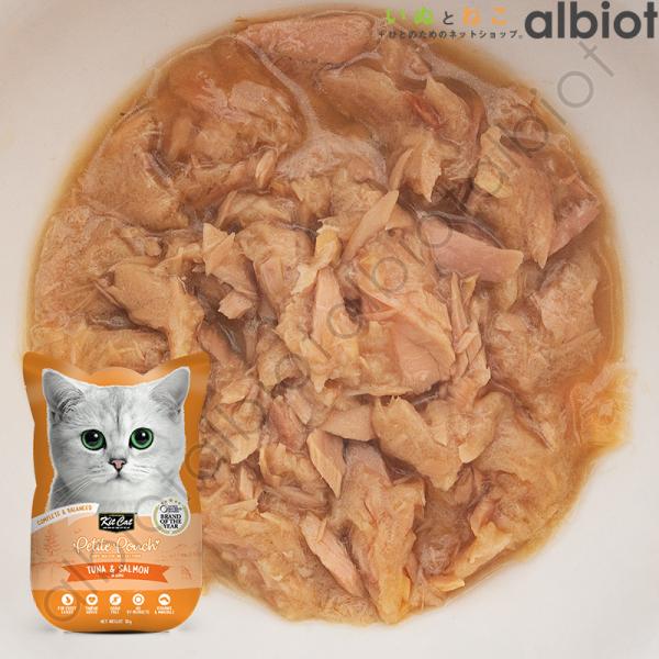 キットキャットのプティパウチシリーズはAAFCO基準を満たした総合栄養食で、厳選素材をたっぷりと使用した栄養豊富なウェットフードです。フレッシュなツナやチキンをメインに厳選された自然食材を使用し、猫たちに最適な栄養バランスを整えた総合栄養食...