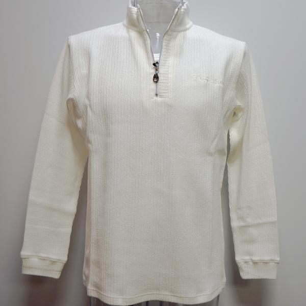 定価　税込価格￥25300品番　23-86416-001素材　綿84　ポリエステル16カラー　ホワイト48・L肩幅　45身幅　50（脇下10センチ）　袖丈　60着丈　67　50・LL肩幅　48身幅　54（脇下10センチ）　袖丈　61着丈　7...