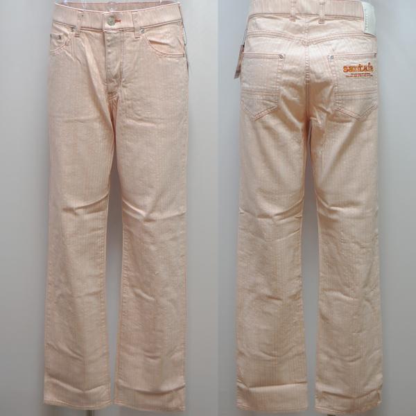 定価　税込価格￥27500品番　24-61404-043素材　綿97　ポリウレタン3カラー　薄いオレンジ系製造国　日本ウエストの実寸は46・M　→約78センチから3〜6センチ自然に伸びます。48・L　→約82センチから3〜6センチ自然に伸び...