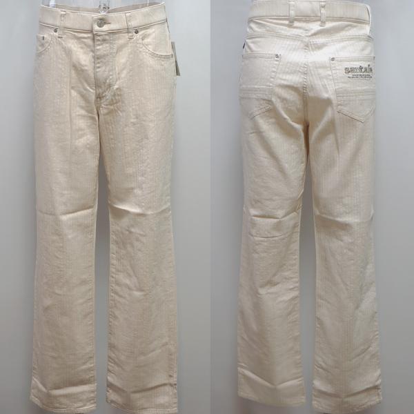 定価　税込価格￥27500品番　24-61404-053素材　綿97　ポリウレタン3カラー　ベージュ製造国　日本ウエストの実寸は46・M　→約78センチから3〜6センチ自然に伸びます。48・L　→約82センチから3〜6センチ自然に伸びます。...