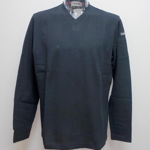 定価　税込み価格￥25300品番　　35-1701-01-05素材　　綿100カラー　ブラック(48)（Lサイズ）肩幅　45身幅　55　（脇下10センチの所）袖丈　64着丈　74　(50)（LLサイズ）肩幅　50身幅　60　（脇下10センチ...