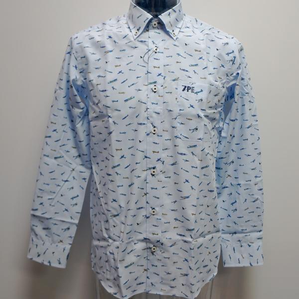 定価　￥23000+税品番　　37860-107-53素材　　綿100ベースカラー　ブルー系サイズ　46・M肩幅　44身幅　51　（脇下10センチの所）袖丈　60着丈　73　（衿下から）　48・L肩幅　47身幅　56　（脇下10センチの所）...