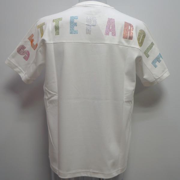 定価　税込価格￥26400品番　　7372172108-05素材　　綿100ベースカラー　ホワイトサイズ48・L肩幅　46身幅　54　（脇下10センチの所）袖丈　23着丈　71　50・LL肩幅　49身幅　60　（脇下10センチの所）袖丈　2...